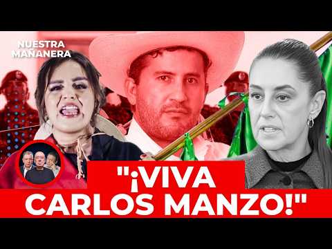 ¡APLASTA A SHEINBAUM! Grecia Quiroz hace retumbar el Grito de Independencia: recuerda a Carlos Manzo