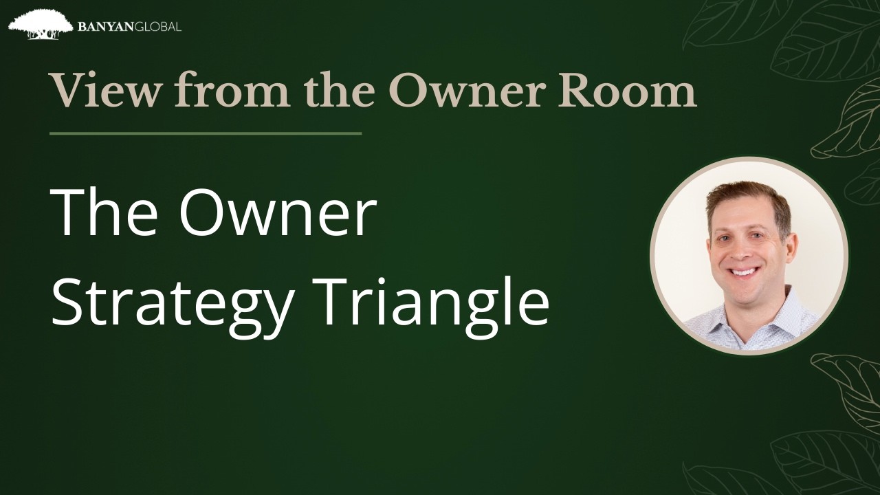 The Owner Strategy Triangle - YouTube