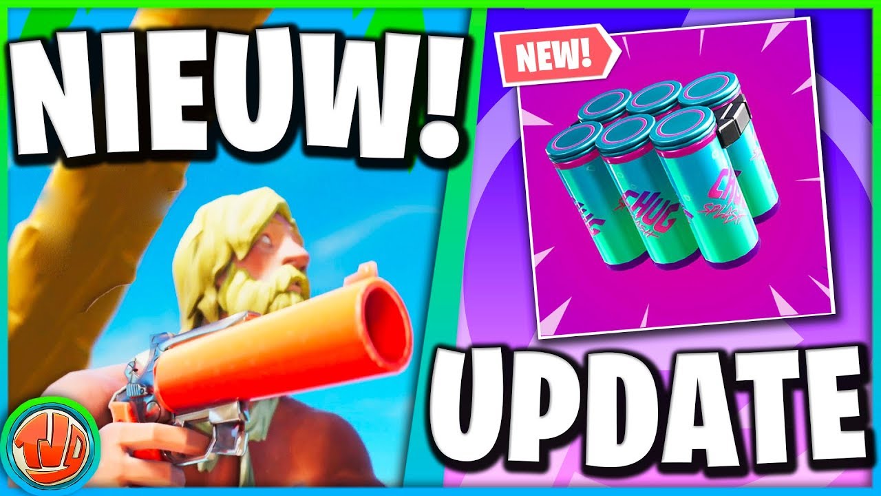 *UPDATE* v9.3 Chug Splash!! *NIEUW* Flare Gun & Skin!! - YouTube
