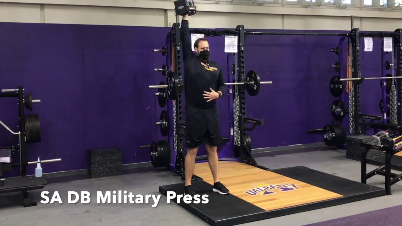 SA DB Military Press - YouTube
