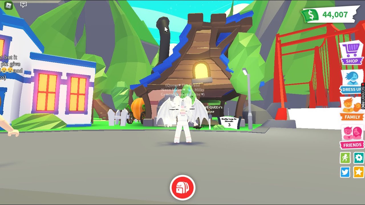 Look At This New Updated House In Adopt Me Crooked House! - YouTube