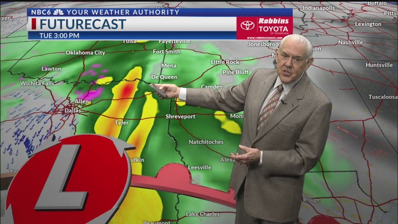 Be ready for excessively heavy rain event to unfold Tuesday - YouTube
