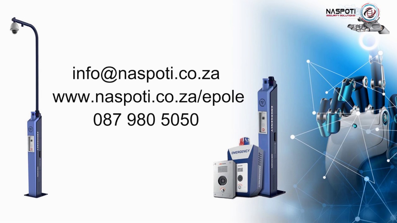 Naspoti Security Solutions - Emergency pole - YouTube
