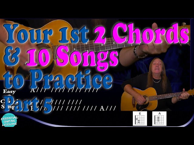 Easy 2 Chord Guitar Songs