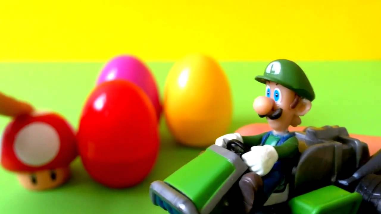 Super Mario Surprise Egg سوبر ماريو مفاجأت - YouTube