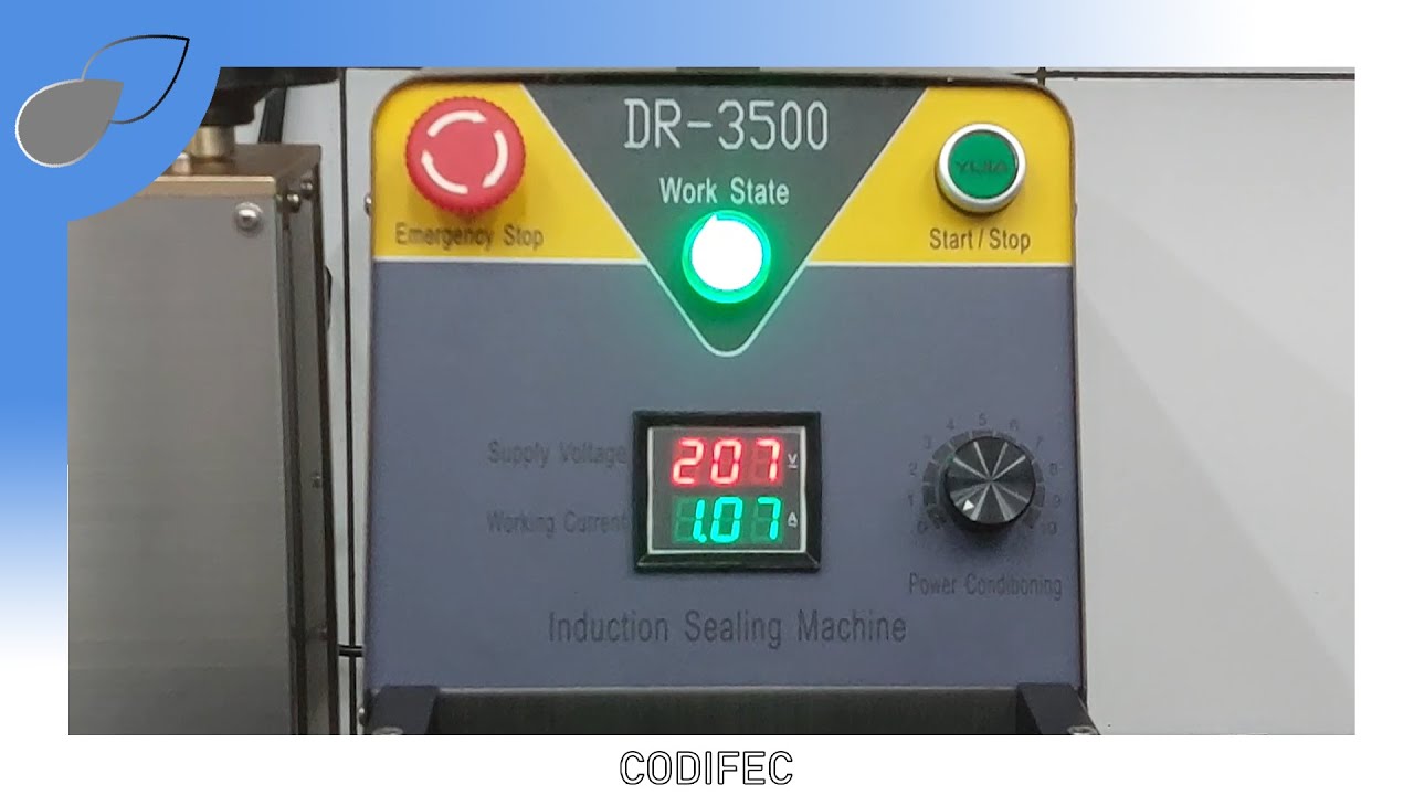 Selladora por inducción DR3500 - YouTube