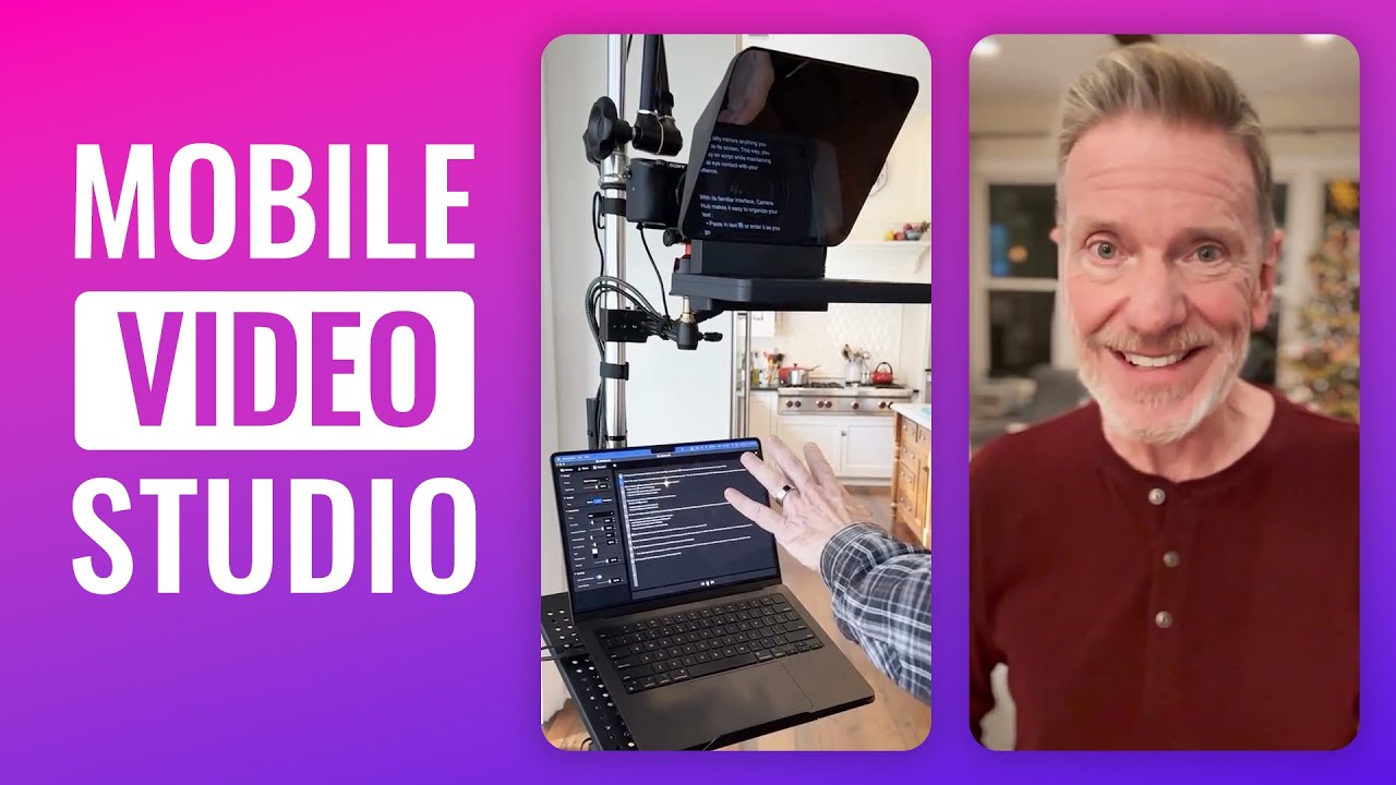 The BEST Mobile Video Studio Setup! - YouTube