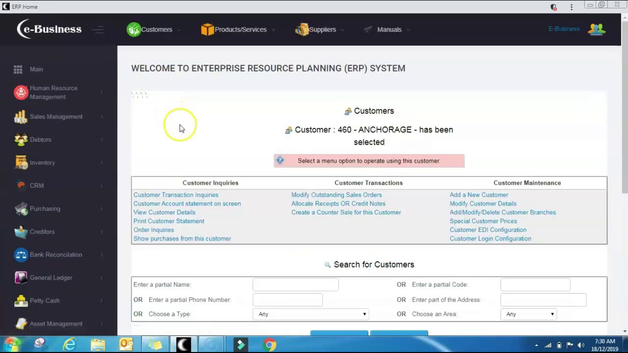 Customer module - YouTube