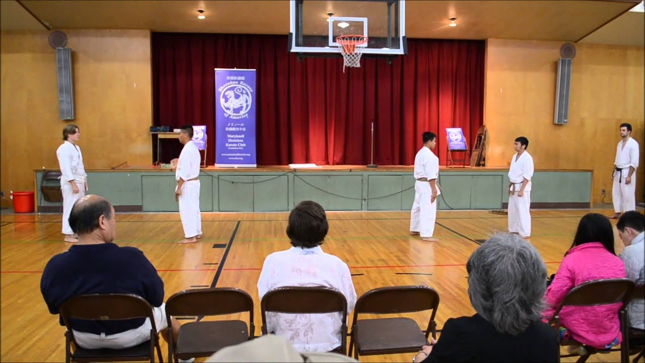 Shotokan Karate Exhibition, Pasadena Buddhist Obon - YouTube