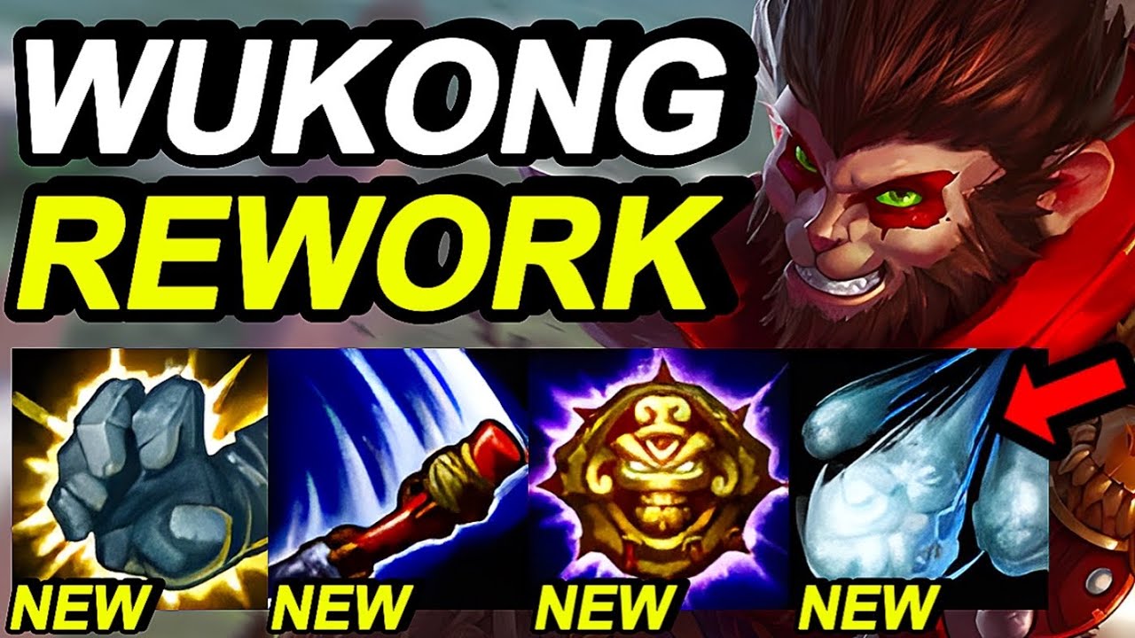 Wild Rift China New Wukong Jungle Rework Wukong Op