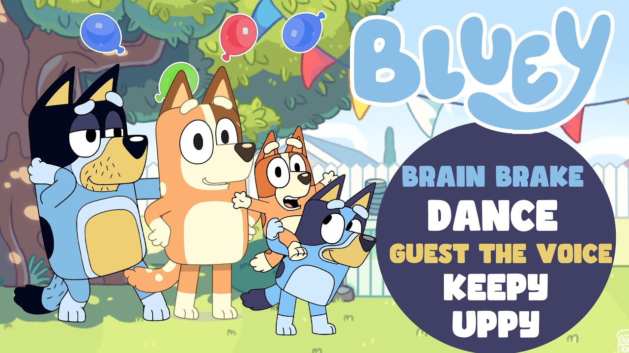 Bluey Brain Break! 🏆 Fun Exercises & Mini Games! - YouTube