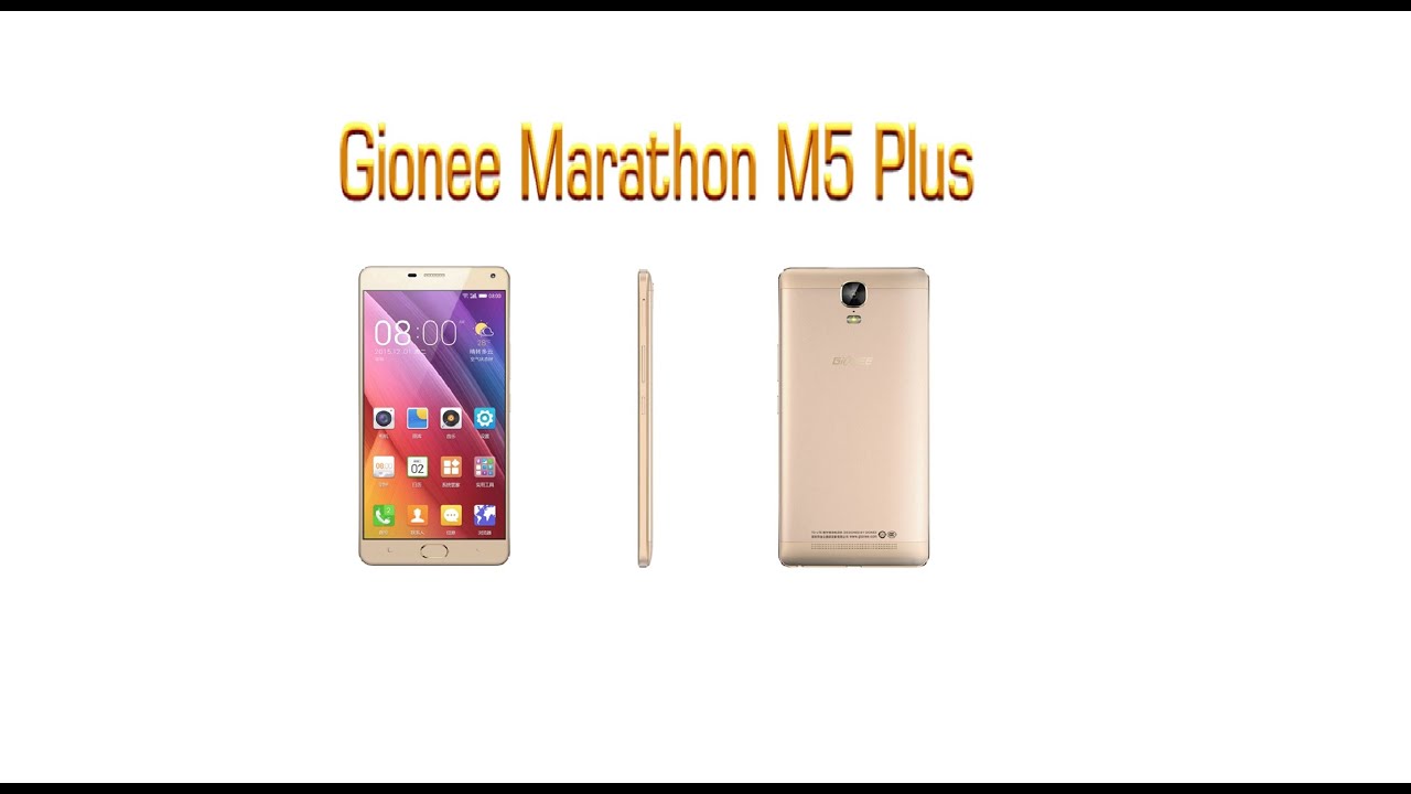 GIONEE Marathon M5 Plus - YouTube