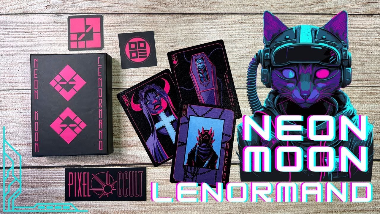 Neon Moon Lenormand | Flip Through - YouTube