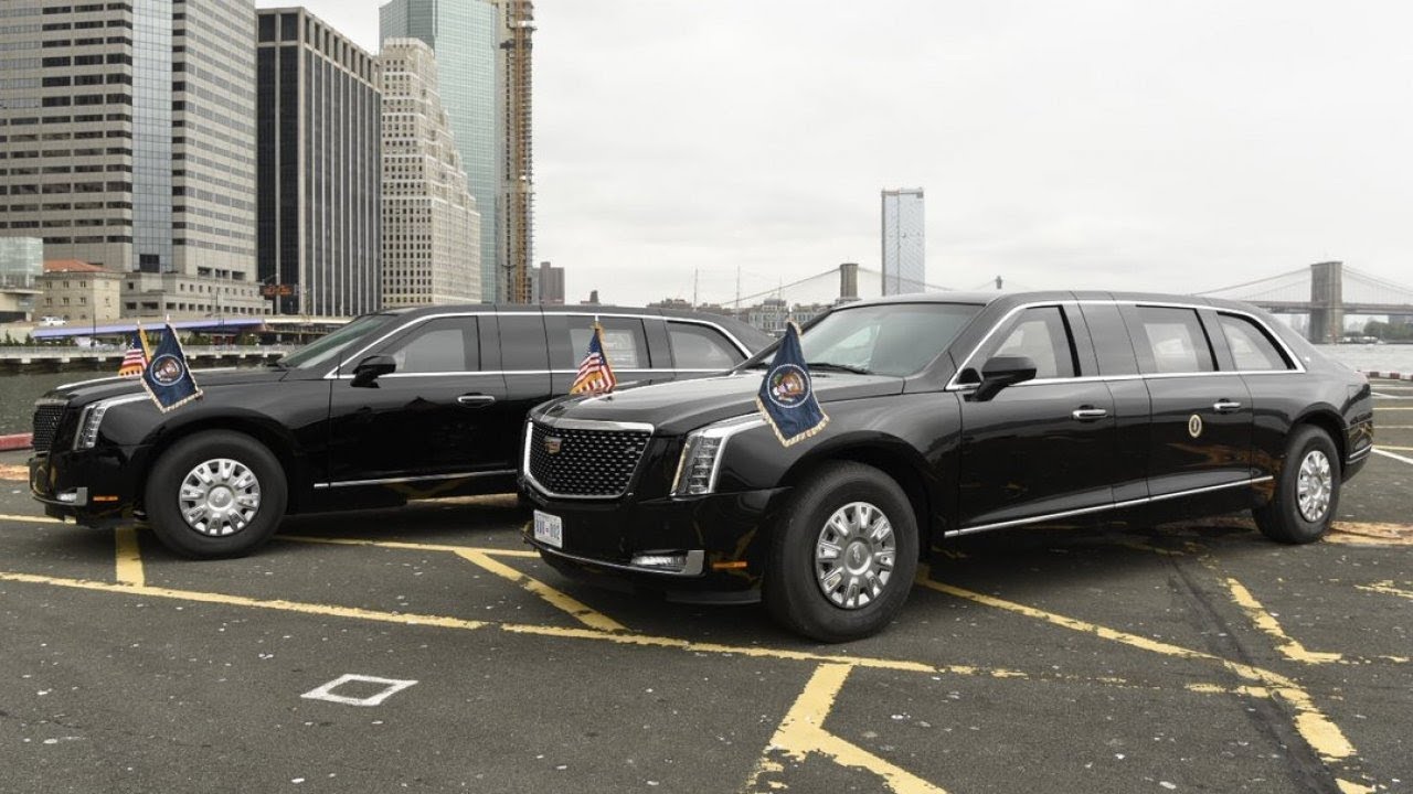 New presidential limo is now in service - YouTube