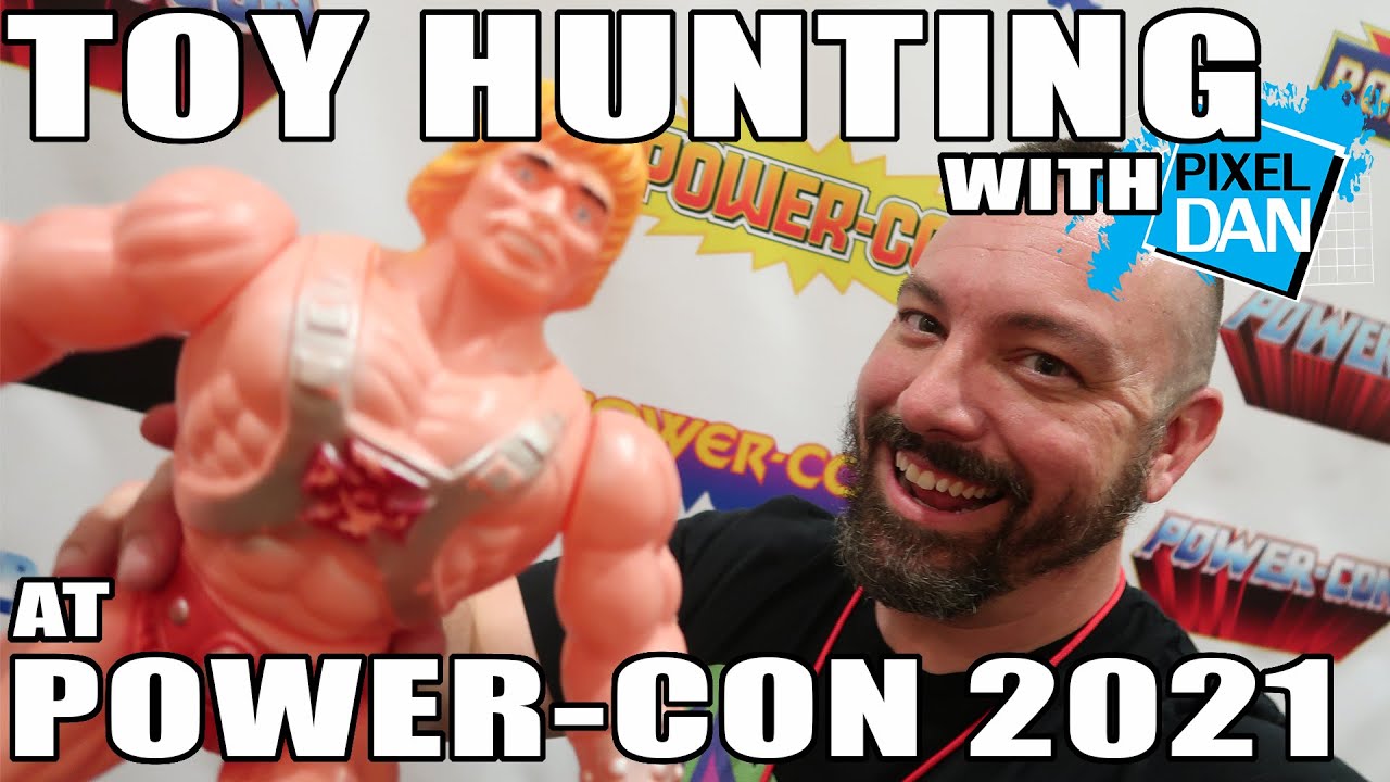 TOY HUNTING with Pixel Dan at Power-Con 2021 - YouTube