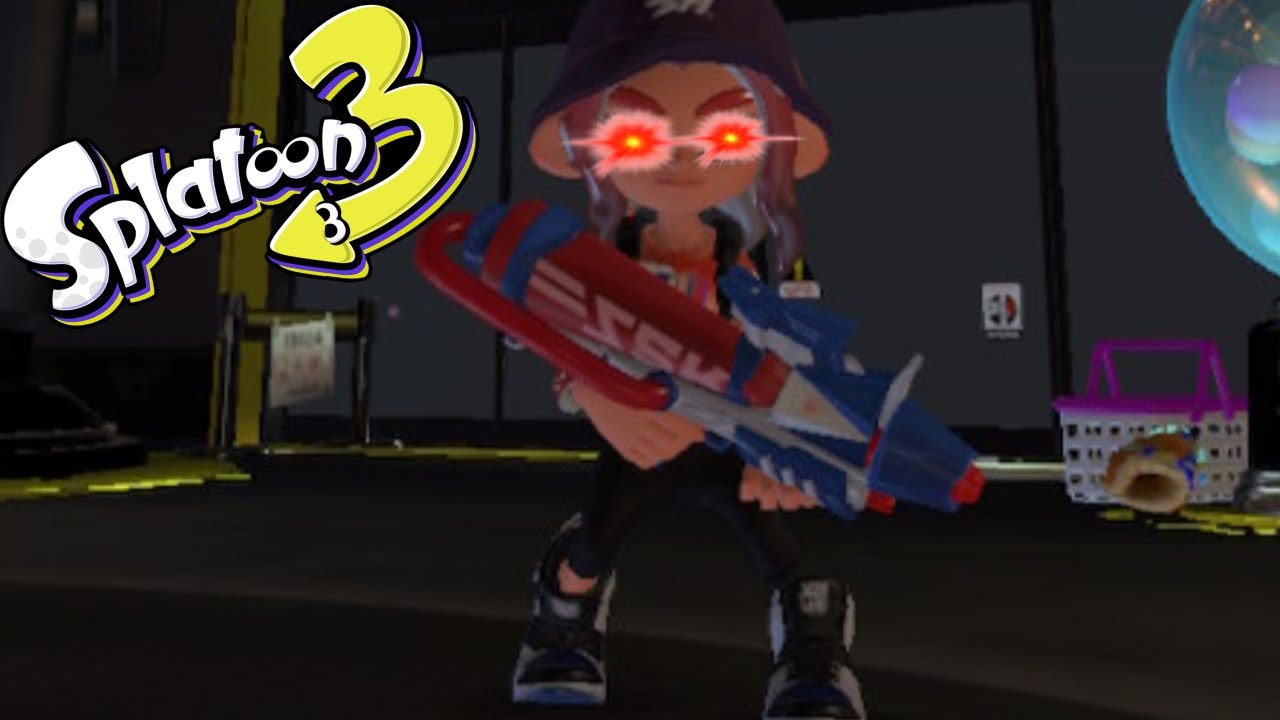 DOMINATING with SPLATTERSHOT PRO in the Splatoon 3 Splatfest - YouTube