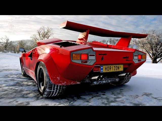 1988 Lamborghini Countach Lp5000 Qv 4k Ultra Hd Wallpaper Background