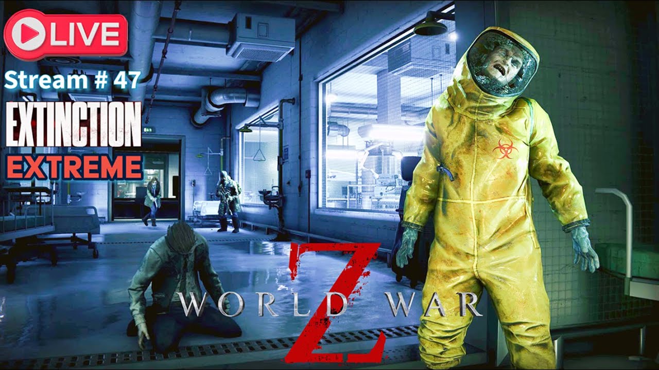 🎮 LIVE: World War Z – Extreme Mode🔥 | Real-Time Playthrough | 1080 ...