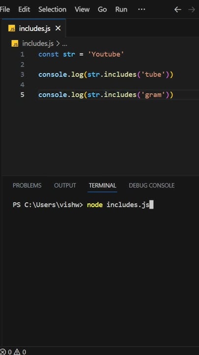 Javascript Includes Method In Telugu 2023 Youtube