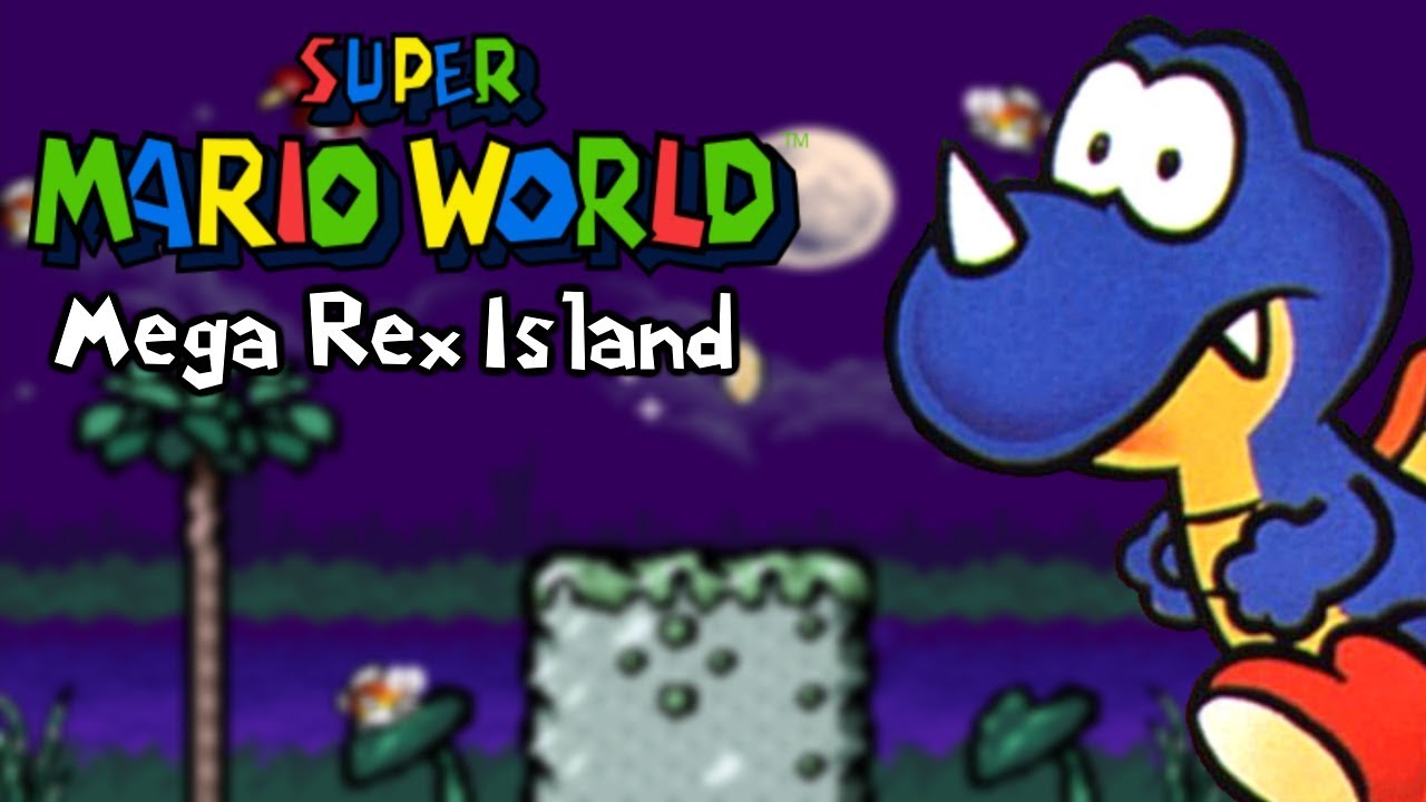Super Mario World Rom Hacks | Mega Rex Island - YouTube
