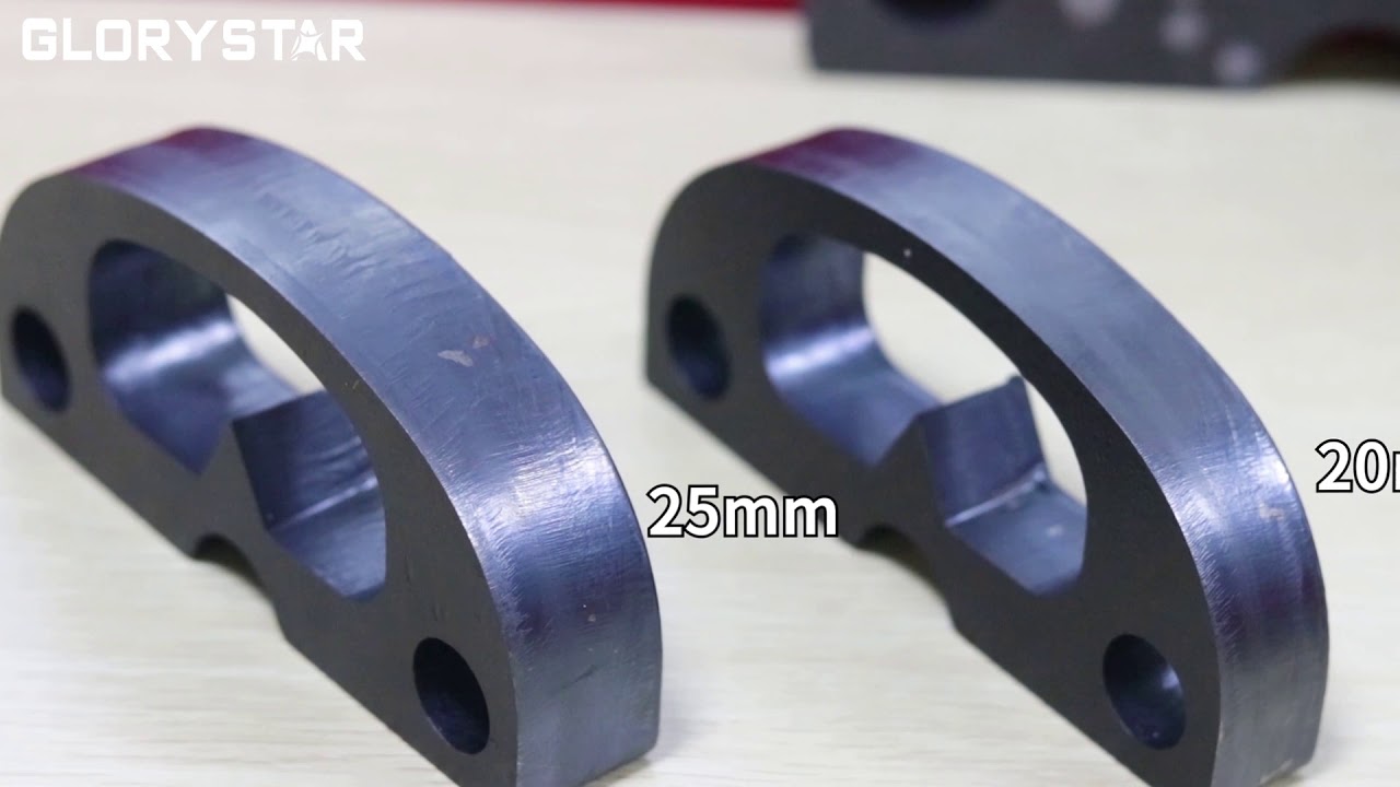 20mm VS 25mm Cutting Surface Effect of Carbon Steel after 12000W Metal ...