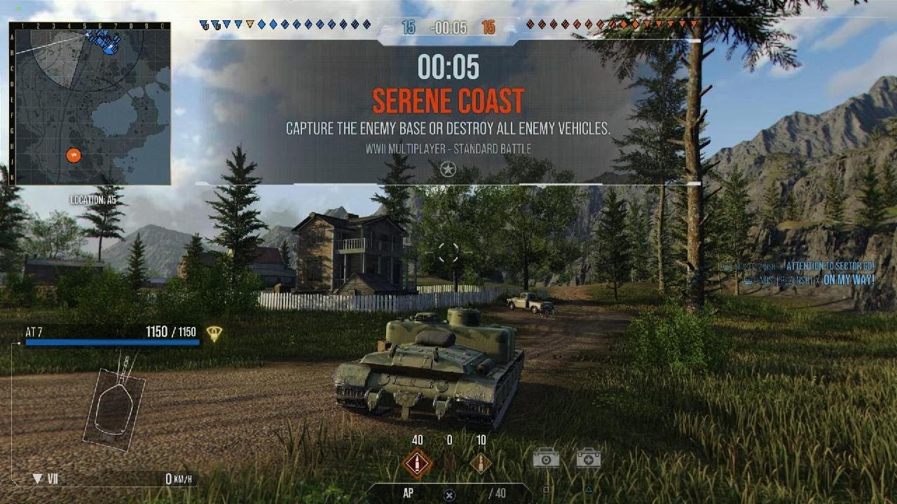 World of Tanks_Mastery of the AT-7 Tank Destroyer - YouTube