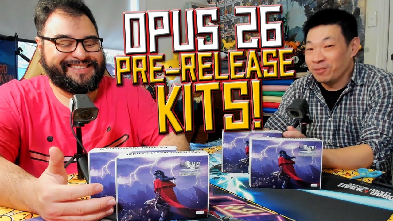 Final Fantasy Opus 26 Pre Release Kit Unboxing! - YouTube