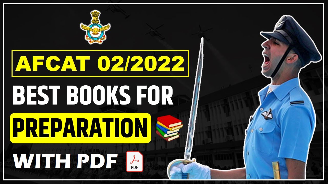 BEST BOOKS FOR AFCAT||BEST BOOKS FOR AFCAT EXAM 2022 WITH PDF||AFCAT ...