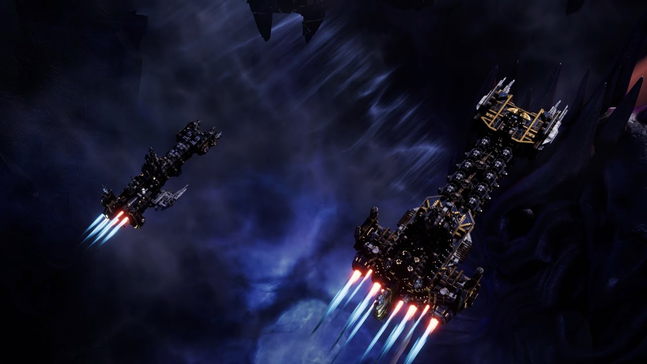 Ultramarines vs Necrons - Classic Battle - Battlefleet Gothic Armada 2 ...