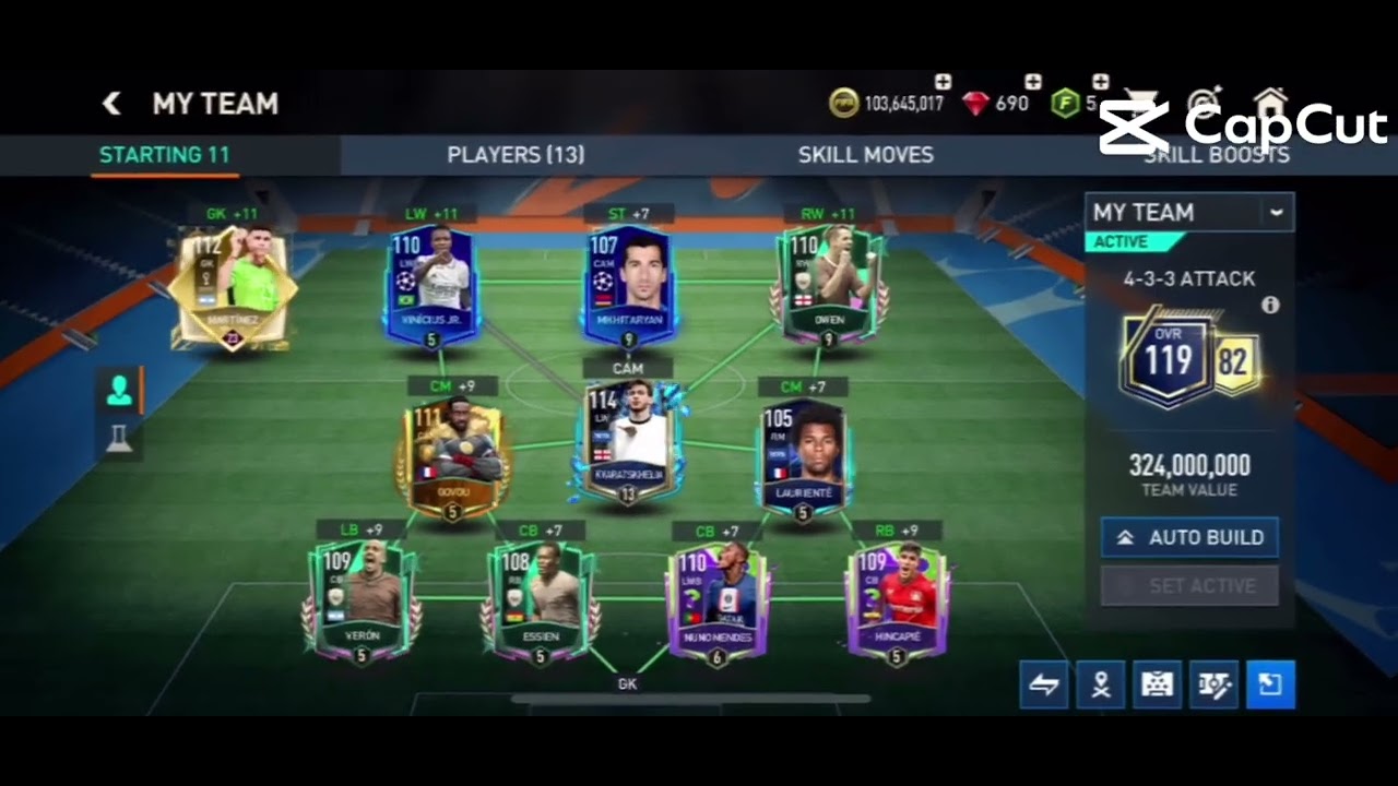 Before and after Fifa Mobile Team - YouTube