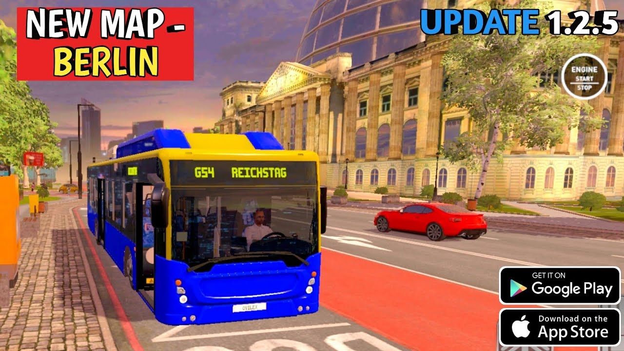 🚛NEW UPDATE v1.2.5 - NEW MAP Berlin For Bus Simulator 23 By Ovilex ...