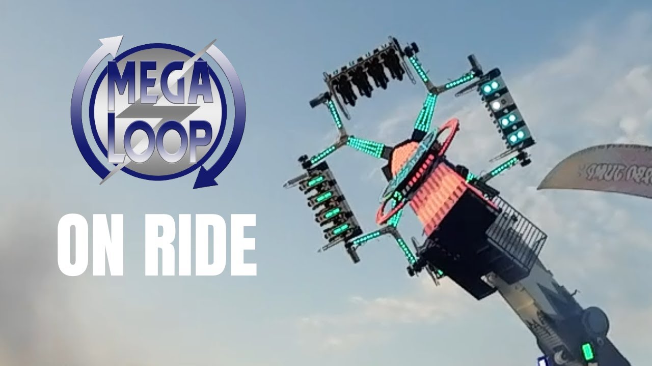 Mega Loop (Vogler) On Ride | Pont St Esprit 2024 - YouTube