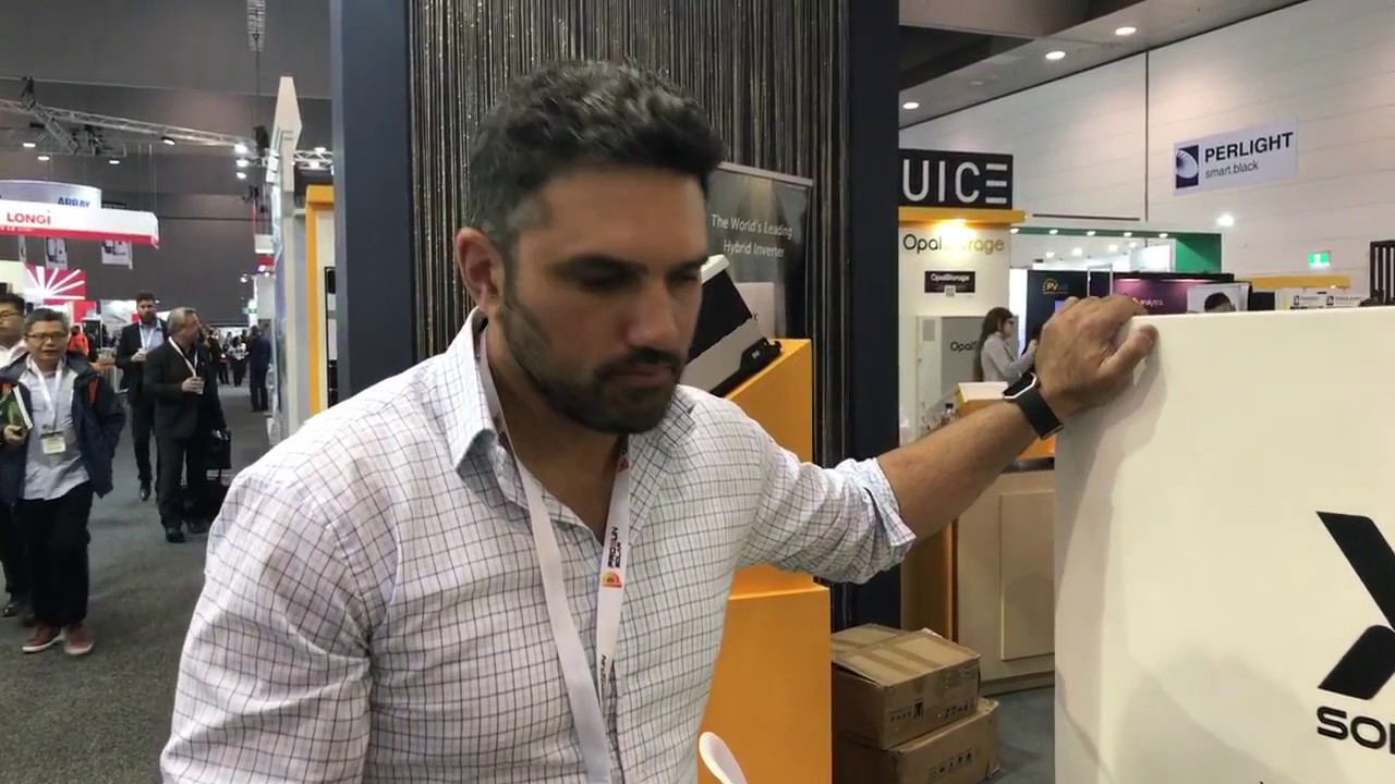 All-Energy 2017 - Solar Juice SolaX Cabinet System - YouTube