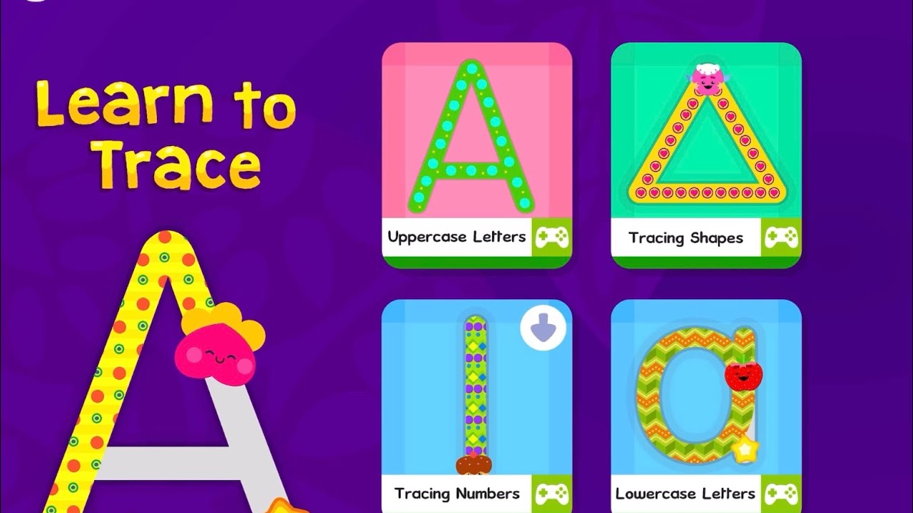 Learn to trace Letters by Kidloland #Kidloland #LetterTracing # ...