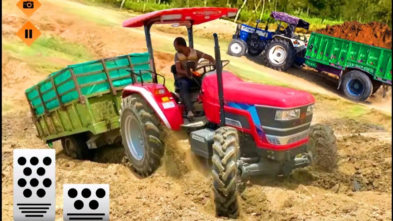 ️🚜Indian Tractor Trolly Cargo (part 3) ️🚜 #indian #indiantractor # ...