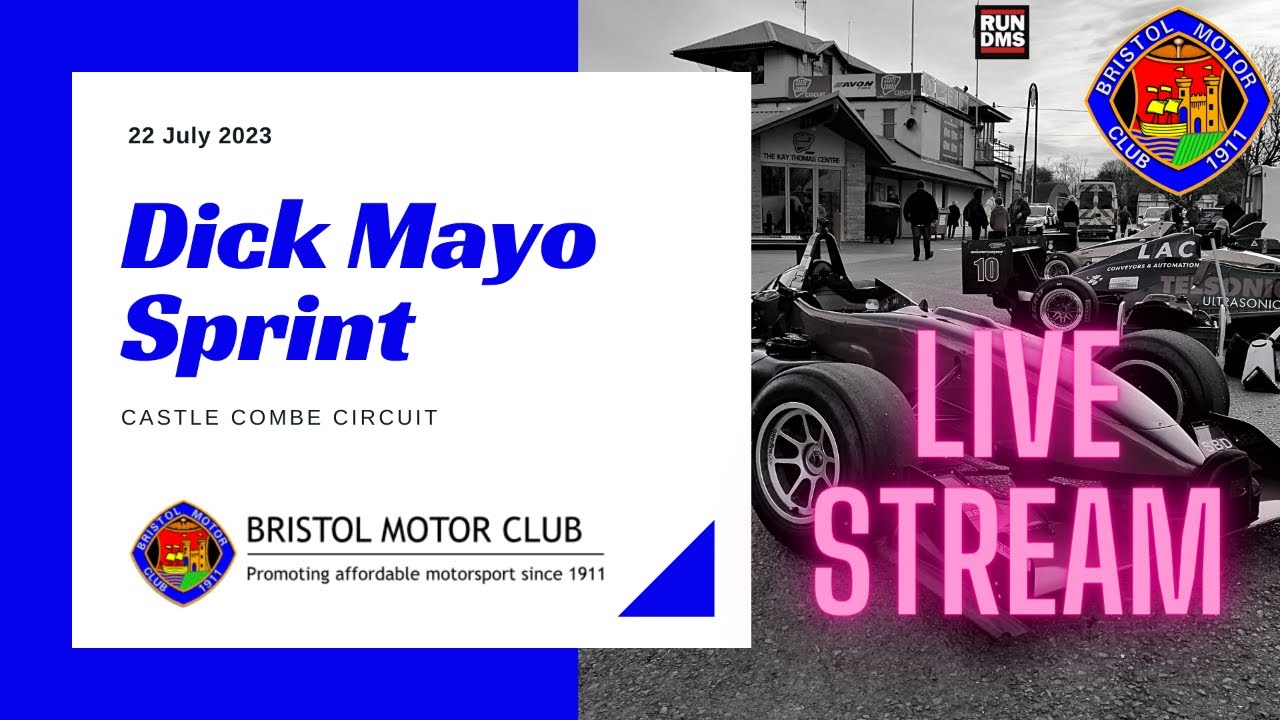 Bristol Motor Club DM Sprint live from Castle Combe Circuit - YouTube
