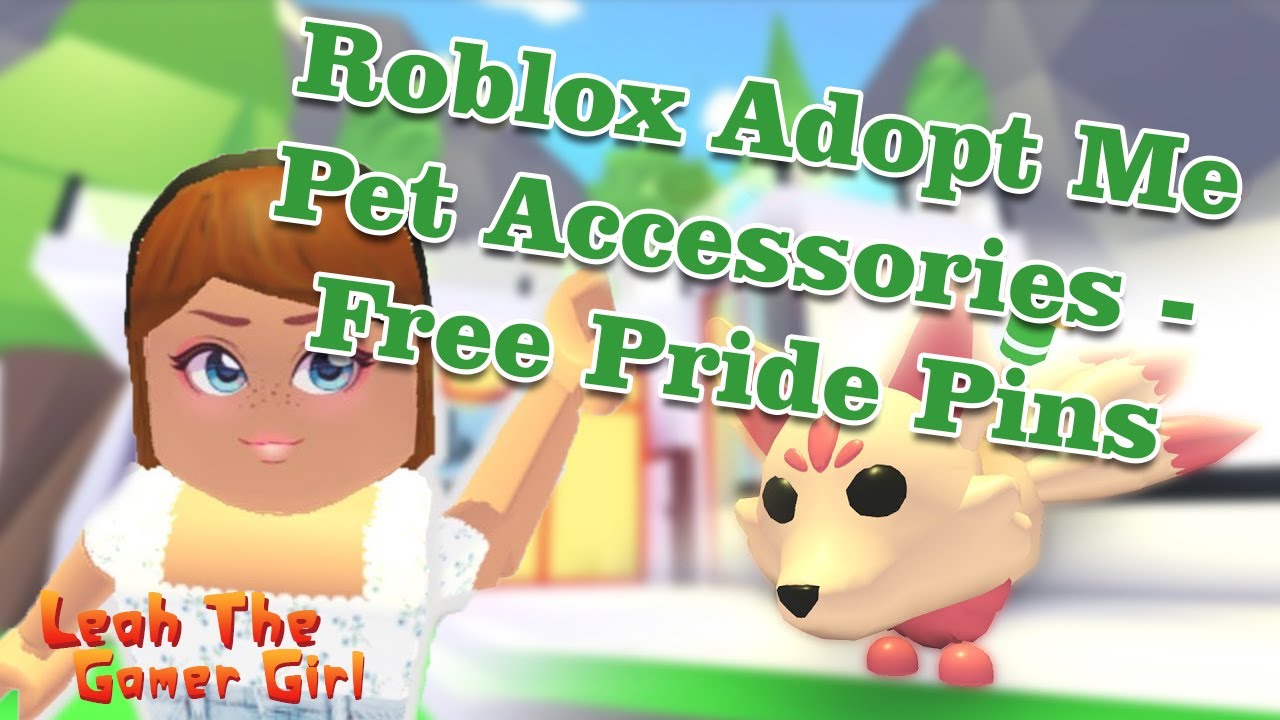 Roblox Adopt Me New Pet Accessories Update (Free Pride Pins) - YouTube