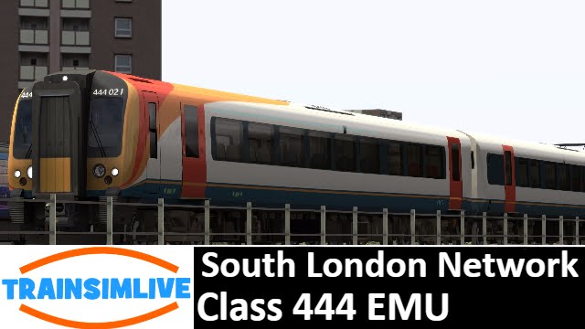 Let's Play Train Simulator - South London Network, Class 444 - YouTube