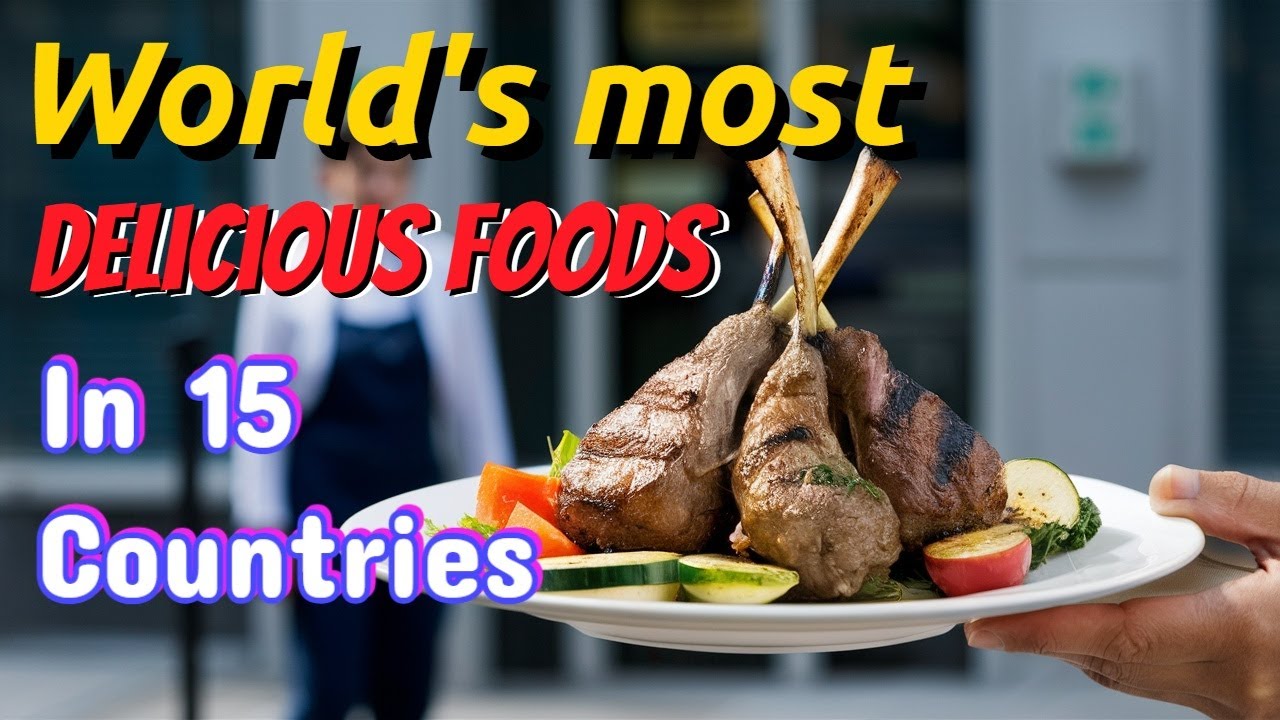 Most DELICIOUS FOODS in 15 Countries! #yummyfoods #foodtravel #foodie # ...
