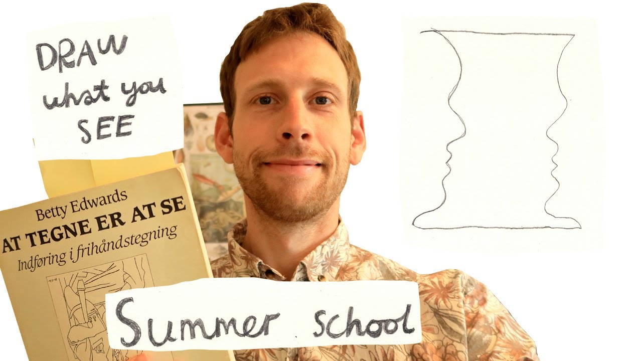 1:8 Drawing on the Right Side of the Brain by Betty Edwards: Drawing a ...