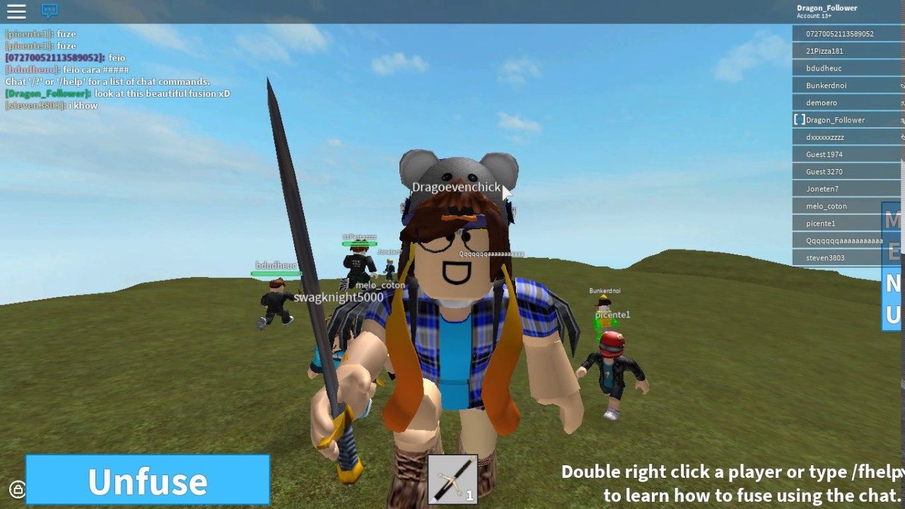 FUSION-HA! l Roblox Fusion Fighters - YouTube