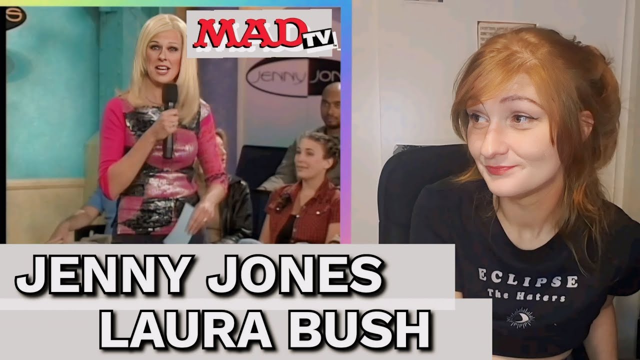 MADtv - Jenny Jones Laura Bush (REACTION) - YouTube