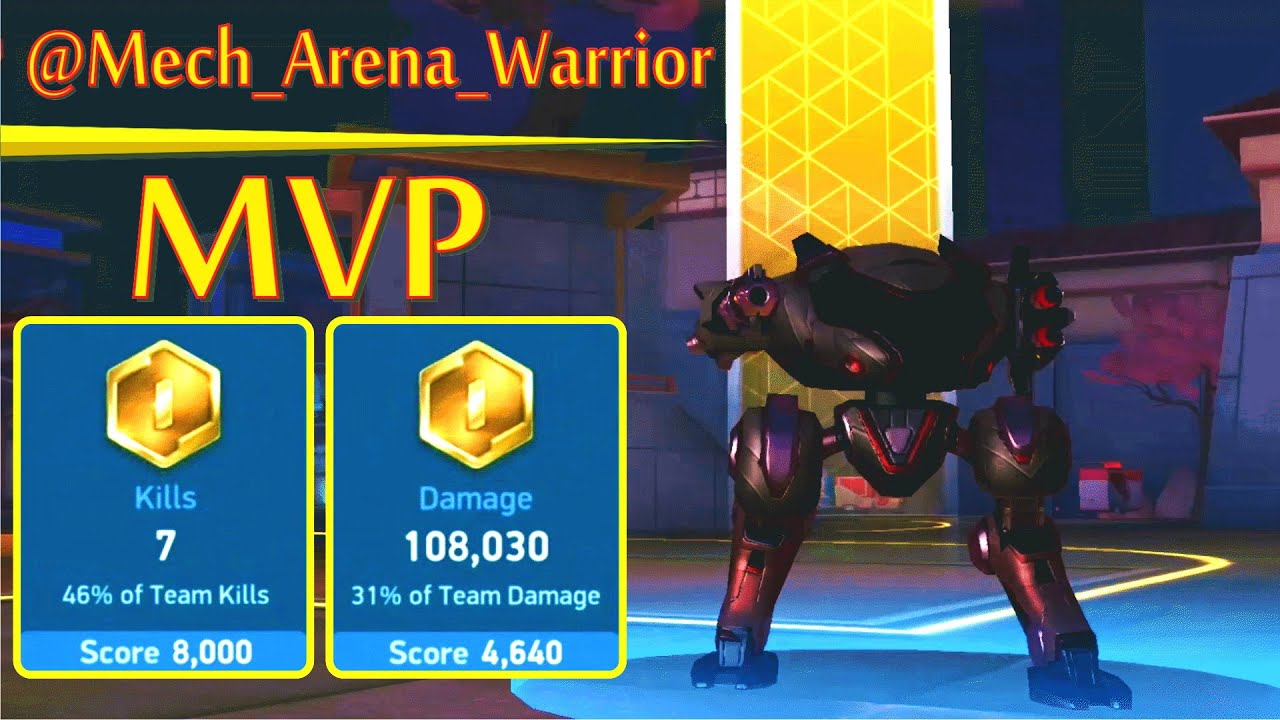 Became the MVP at Mech Arena CPC in the “Forbidden City” area. - YouTube