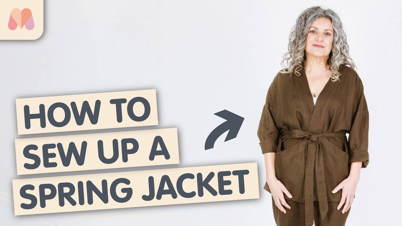 How to Sew a Simple Unlined Jacket | Spring Jacket | Papercut Patterns ...