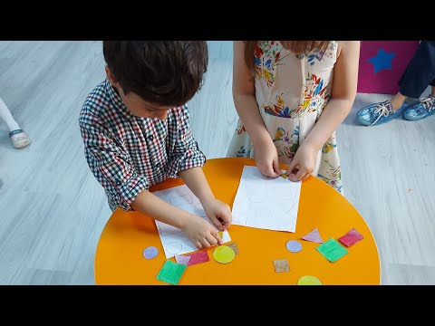 Geometrik Şekillerle Eğitsel Oyun