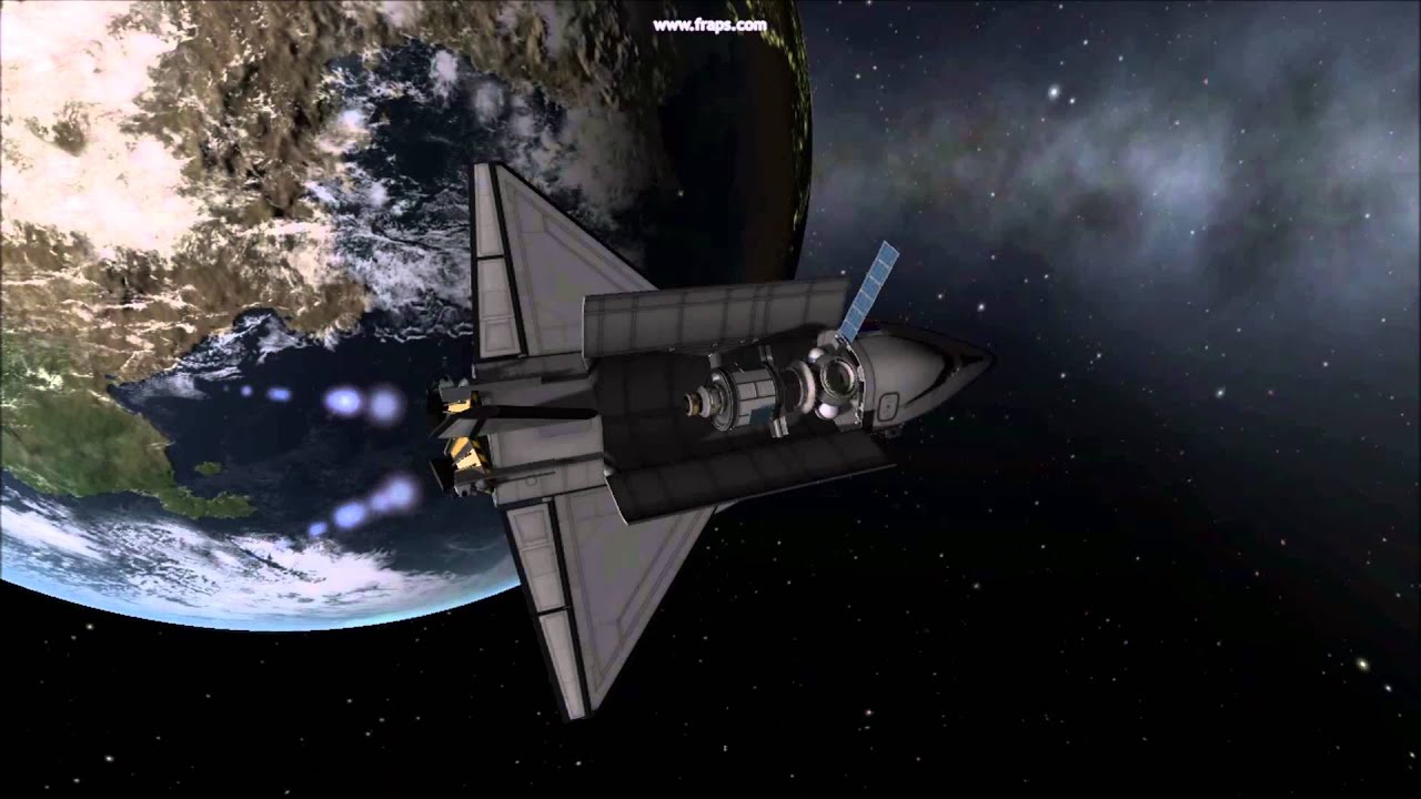 Kerbal Space Program Buran Energia (stock) Replica - YouTube