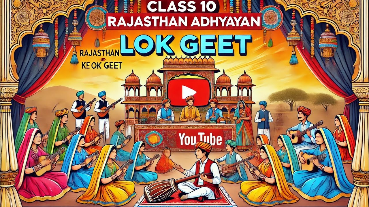 Class 10th Rajasthan Adhyayan - Lok Geet (लोक गीत) - YouTube