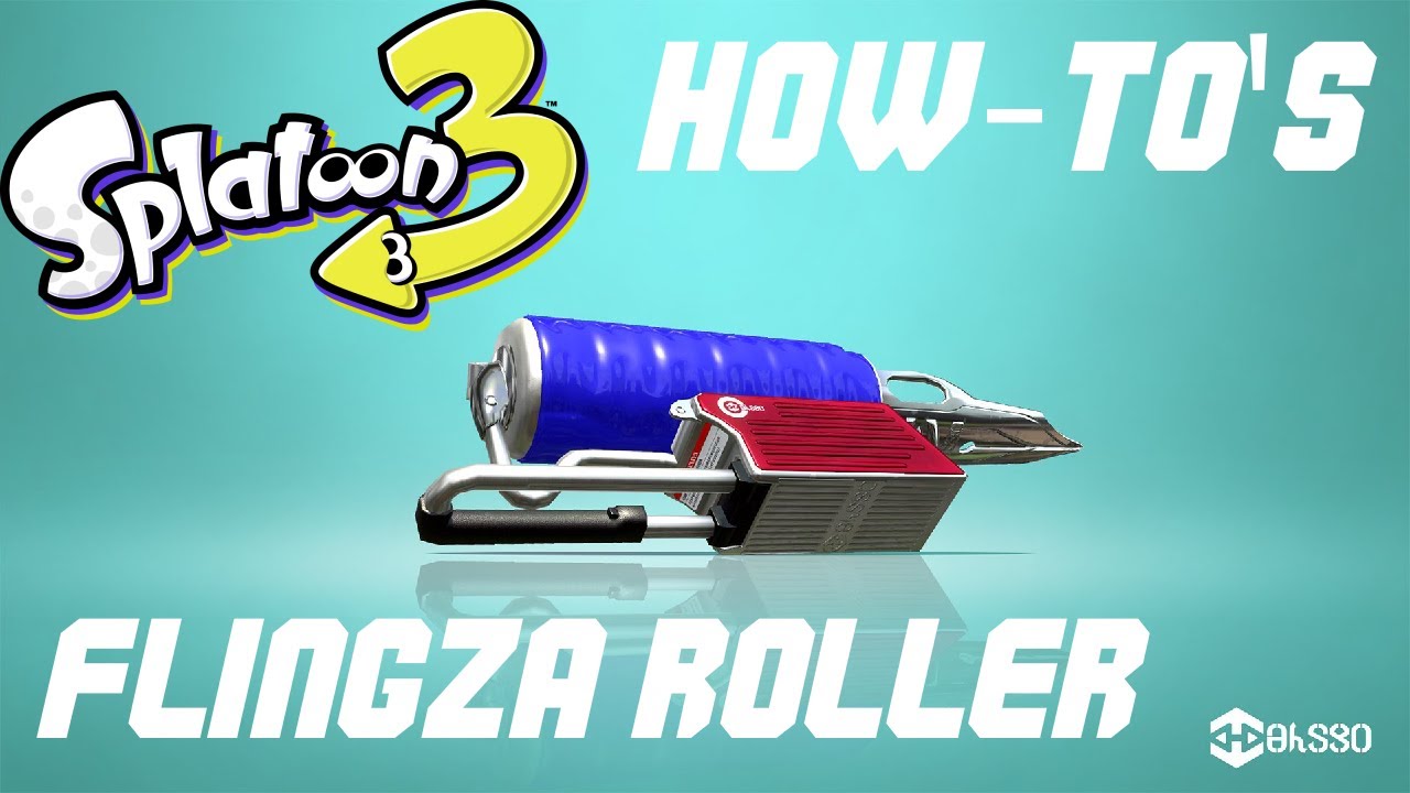 How To Use The Flingza Roller | Splatoon 3 How-To's Episode 38 - YouTube