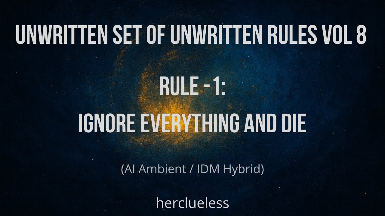 rule -1: ignore everything and die | herclueless (AI Ambient / IDM ...