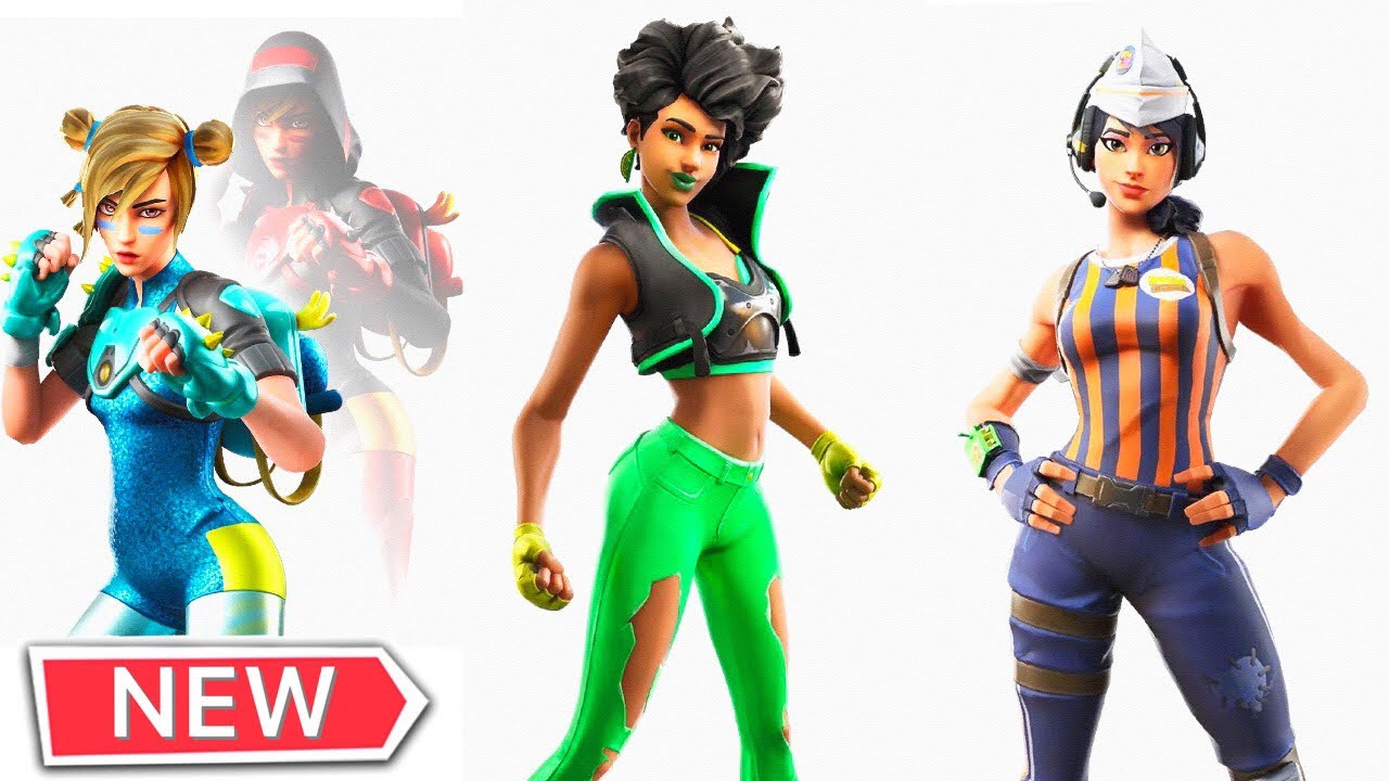 *NEW* All Leaked Fortnite Skins (v10.30) - (Visitor Volta, Hotwire ...